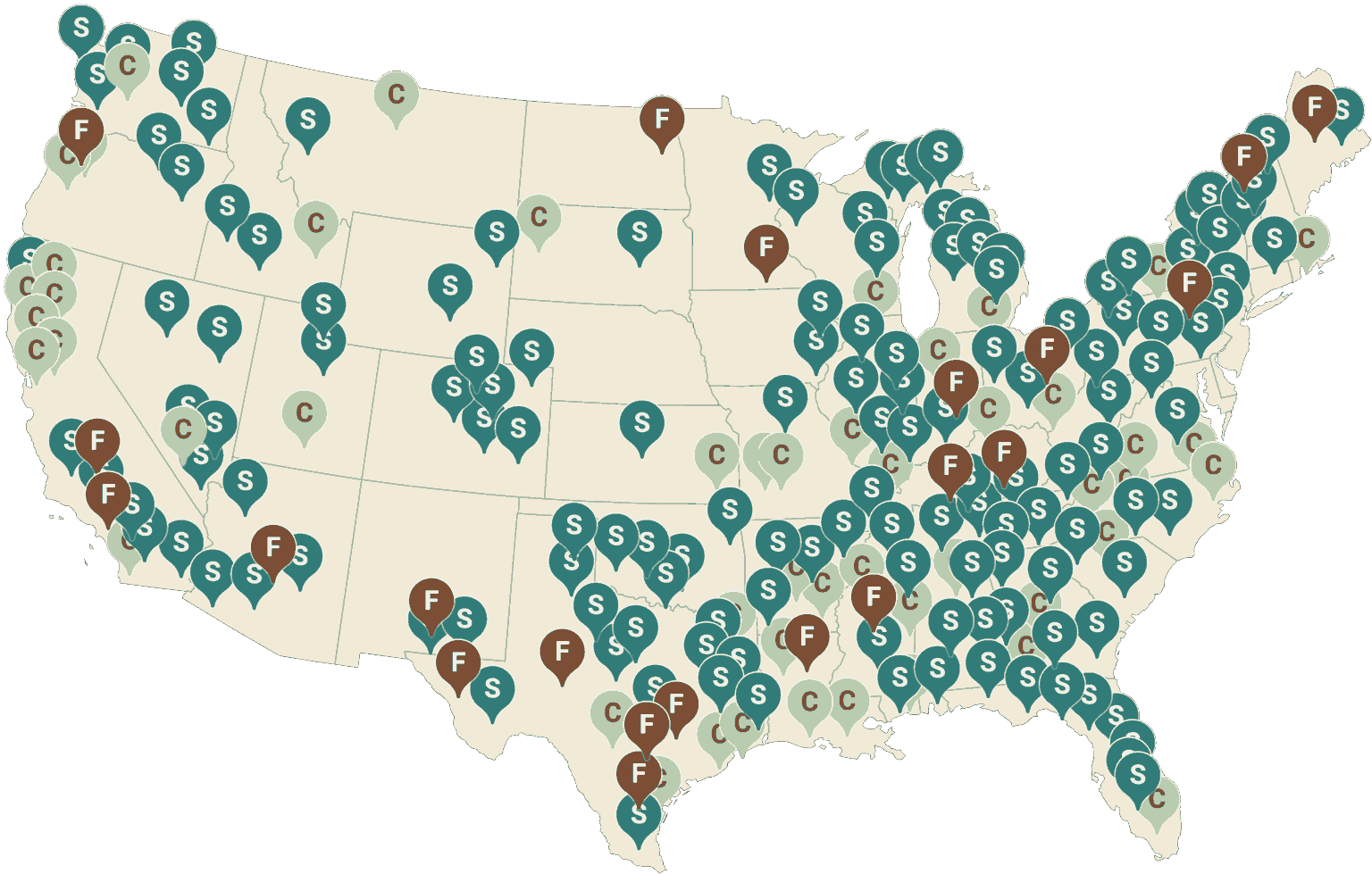 Locations - Education in Prison - Level